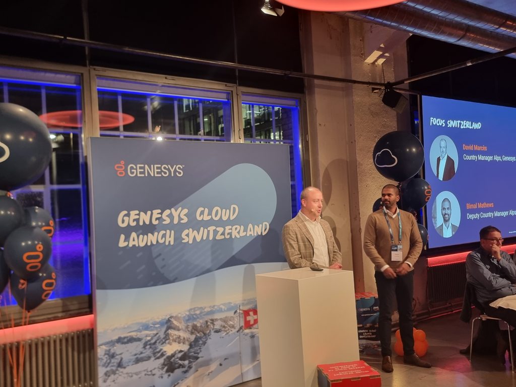 Genesys Cloud CX Launch-Event 2023 mit AWS und Swisscom – cmm360